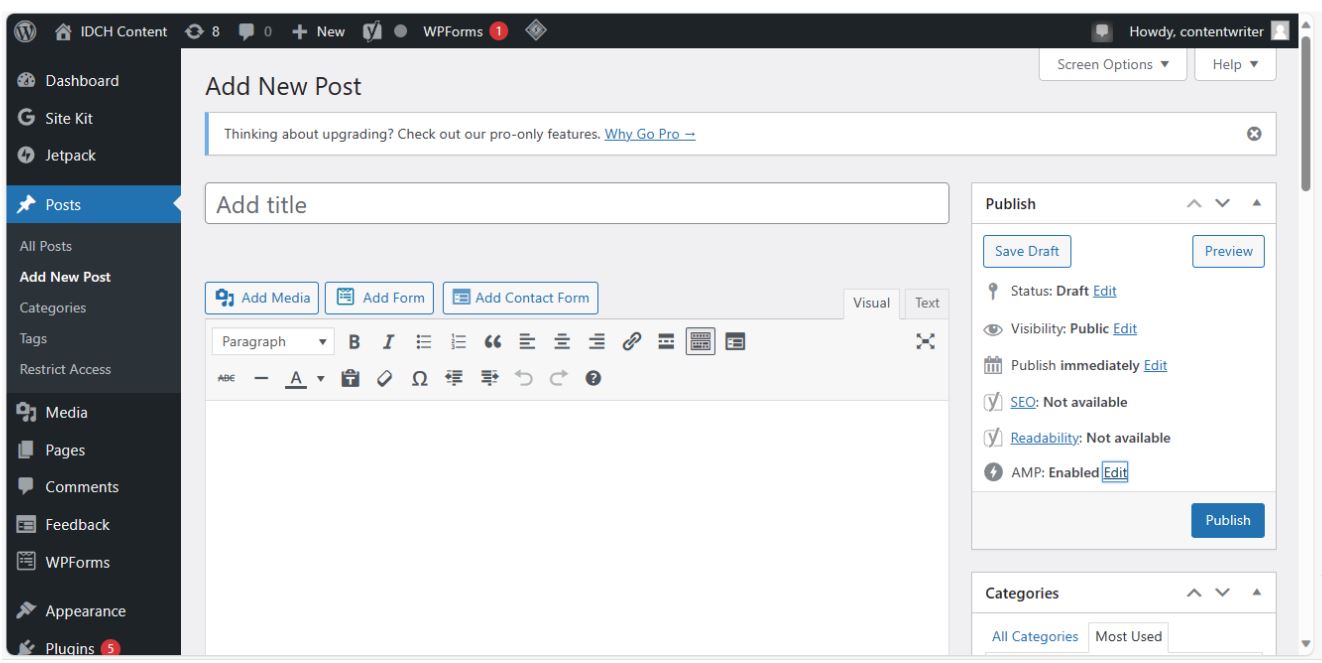 Cara Menginstall dan Menggunakan AMP Form di WordPress - IDCloudHost